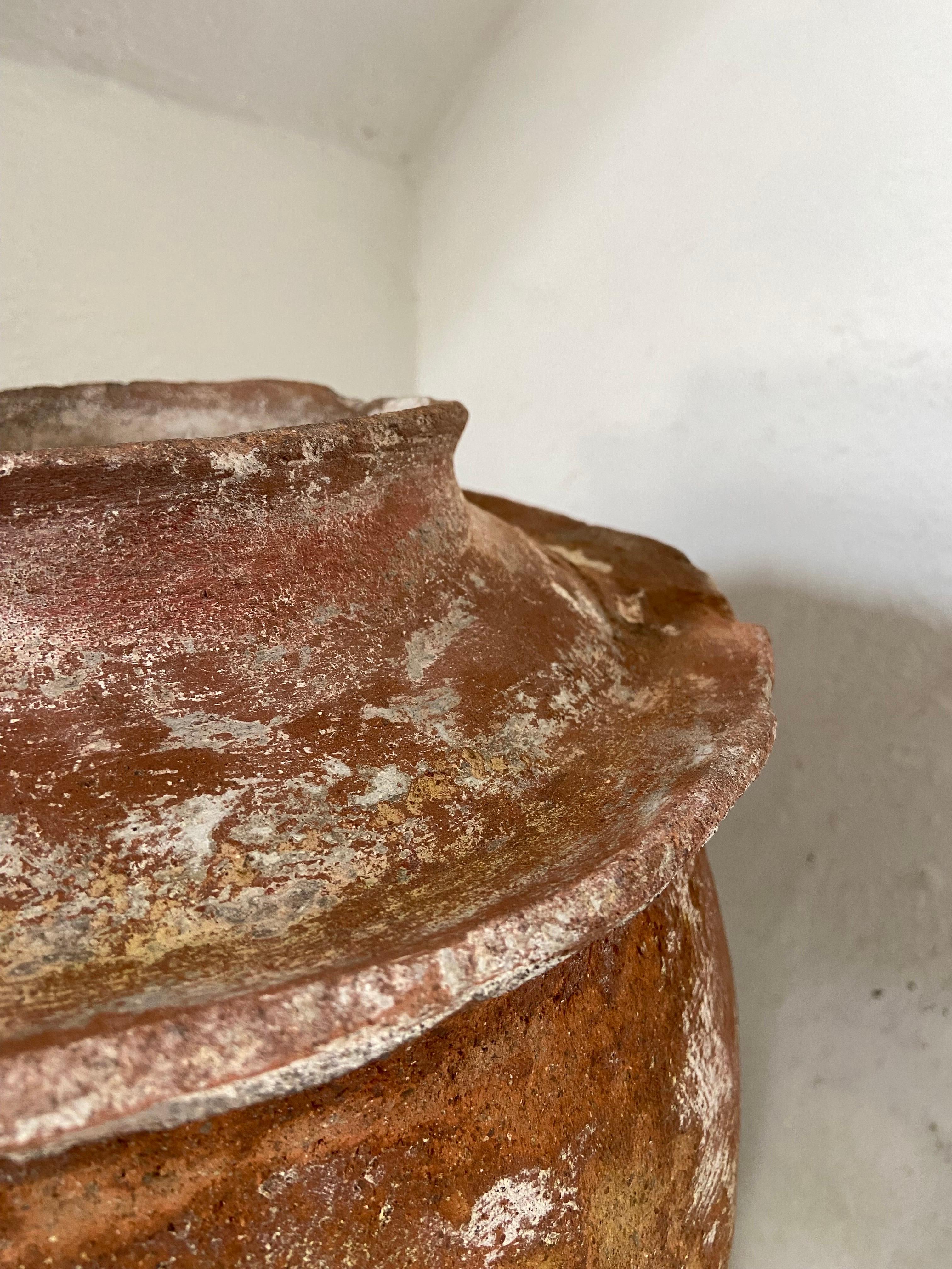 Early 20th Century Terracotta Water Vessel from Mexico For Sale at 1stDibs