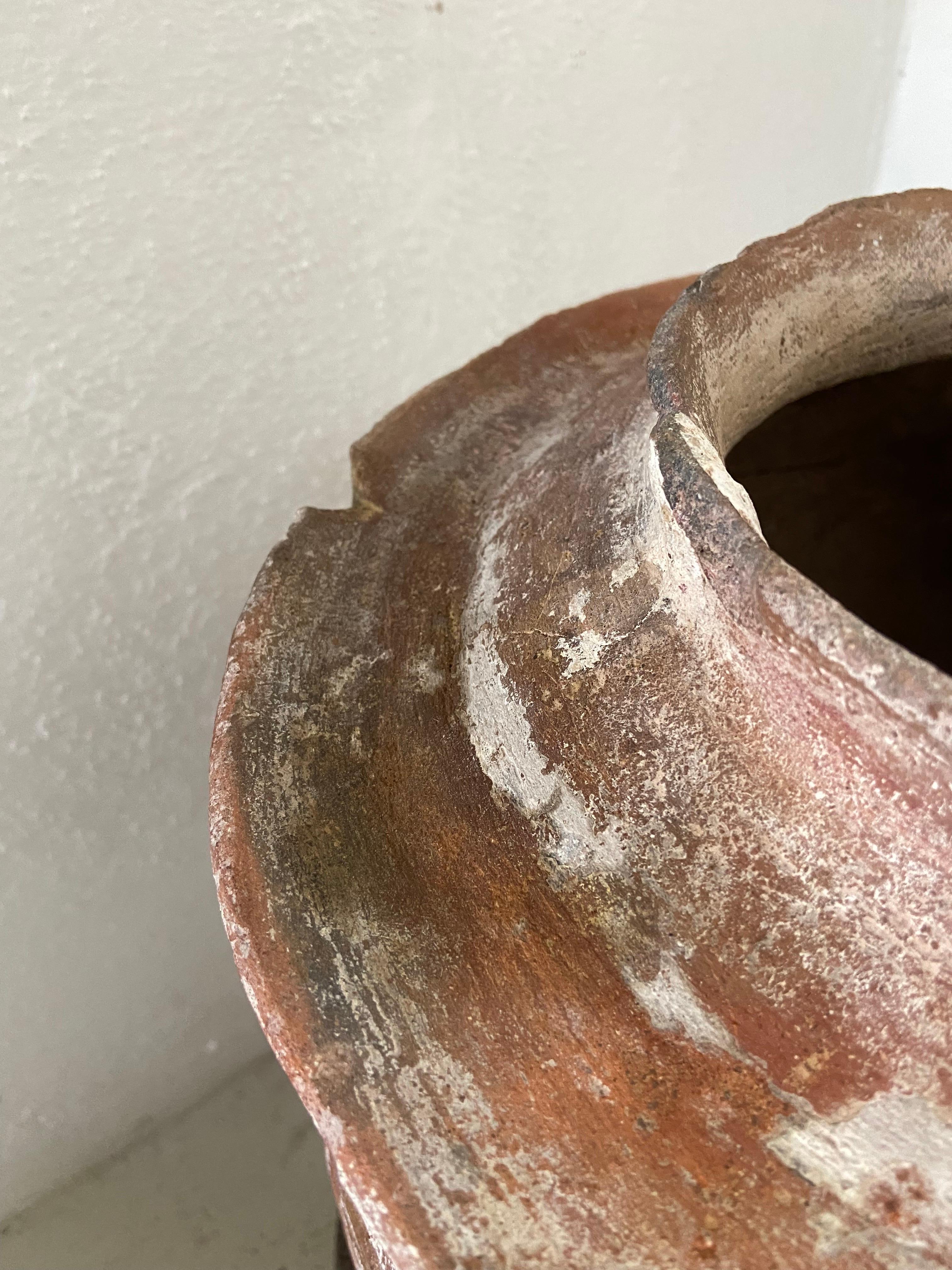 Early 20th Century Terracotta Water Vessel from Mexico For Sale at 1stDibs