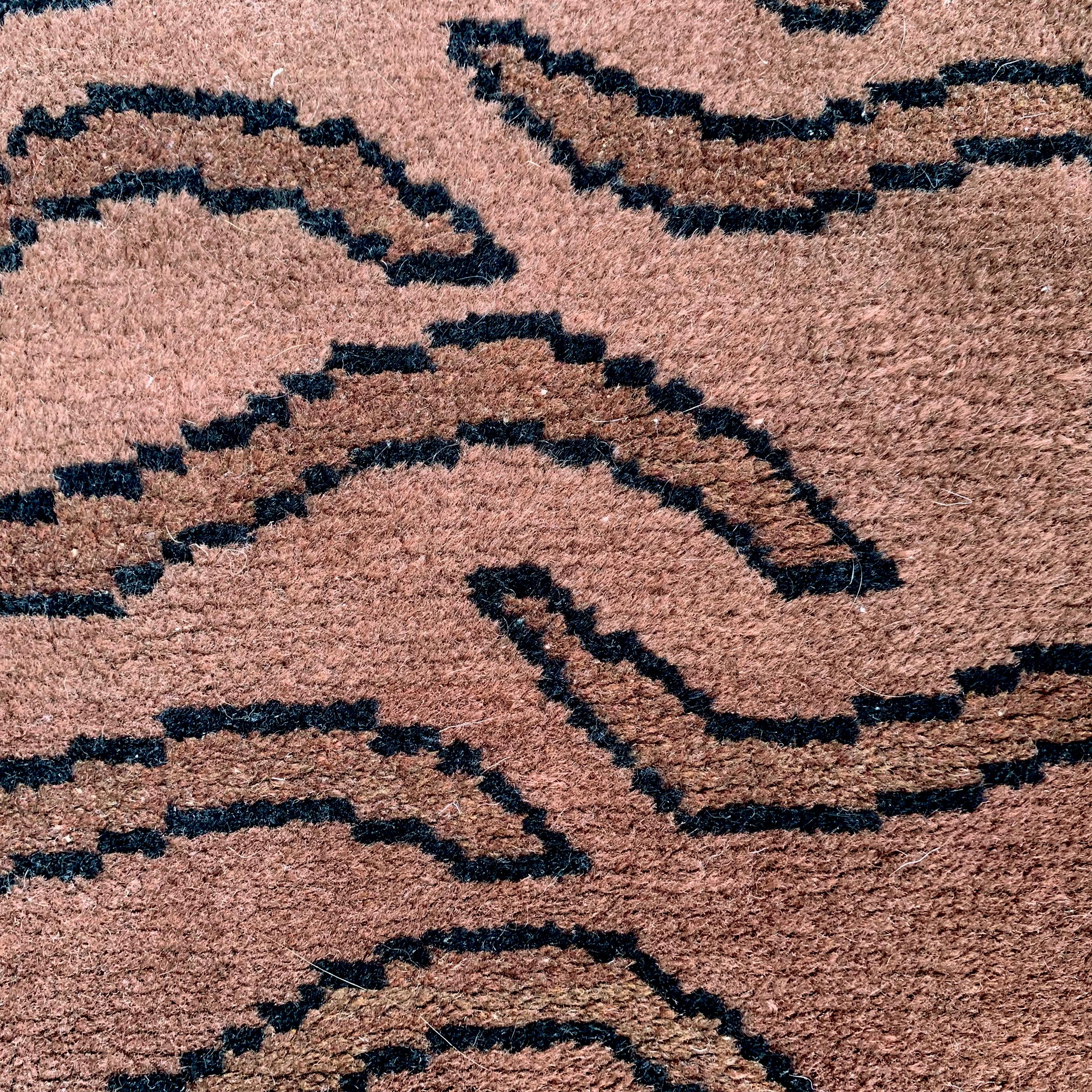 20th Century Tibetan Tiger Rug at 1stDibs