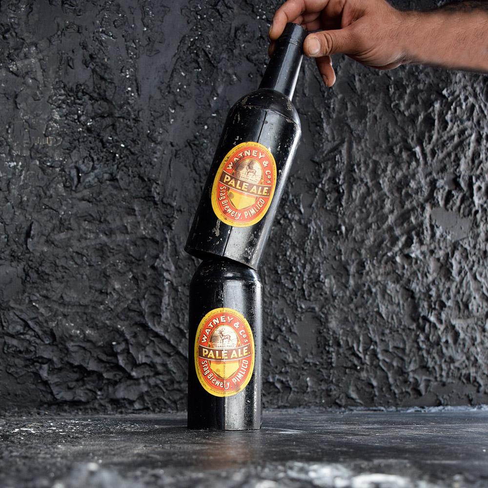 Early 20th Century Toleware Magic Bottle Trick at 1stDibs