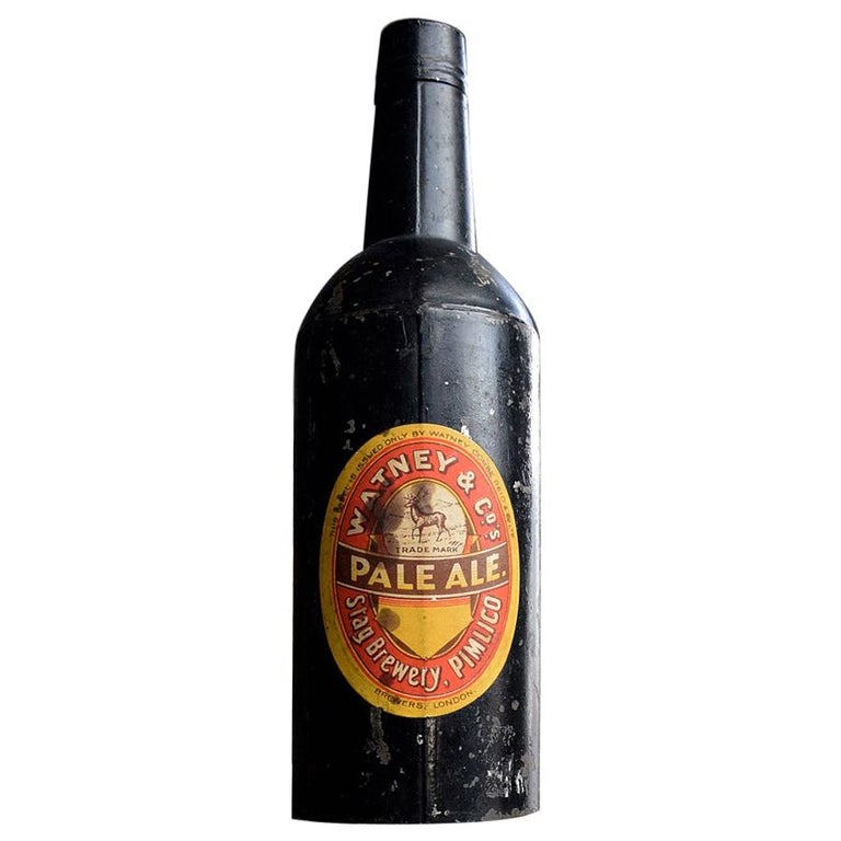 Early 20th Century Toleware Magic Bottle Trick at 1stDibs
