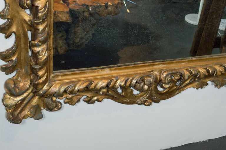 Early 20th Century Traditional Vintage Gold Leaf Ornate Decorative ...