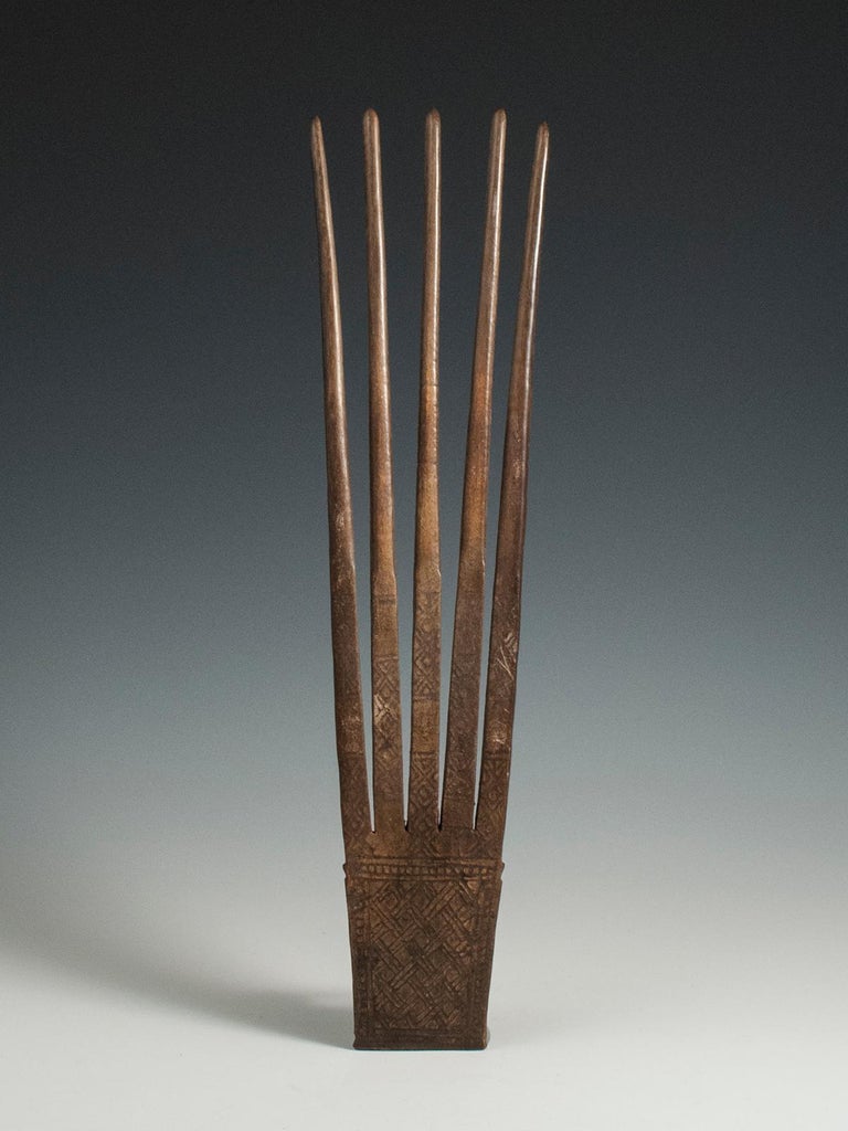 Early 20th Century Tribal Horn Comb, Timor Island, Indonesia at 1stDibs