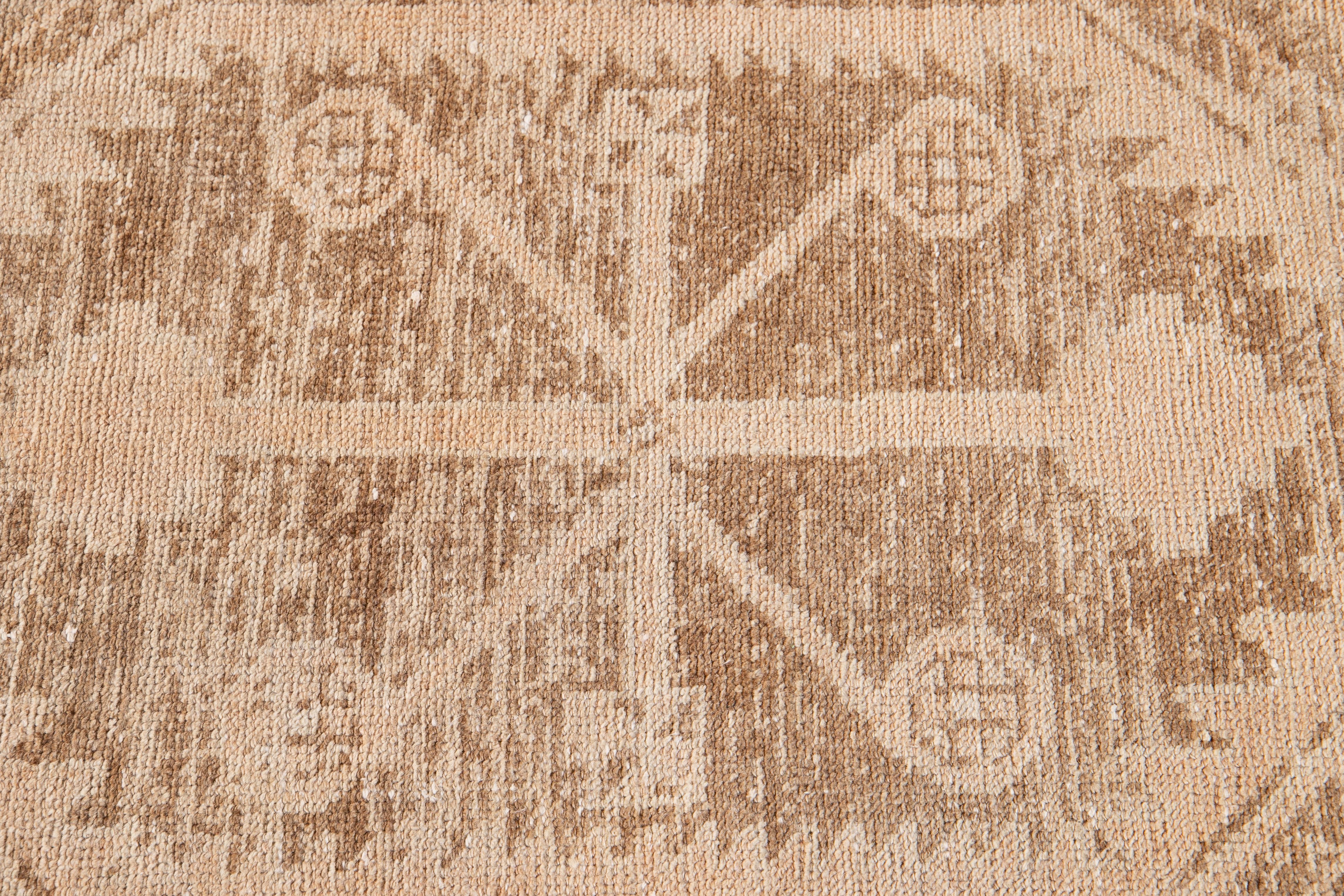 Early 20th Century Vintage Turkish Wool Runner Rug For Sale at 1stDibs
