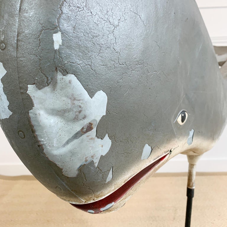 Early 20th Century Whale Shop/Trade Sign For Sale at 1stDibs