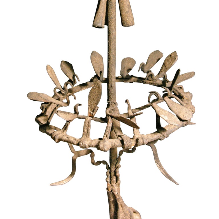 Early 20th Century Yoruba Herbalist Staff 'Osanyin' at 1stDibs | yoruba ...