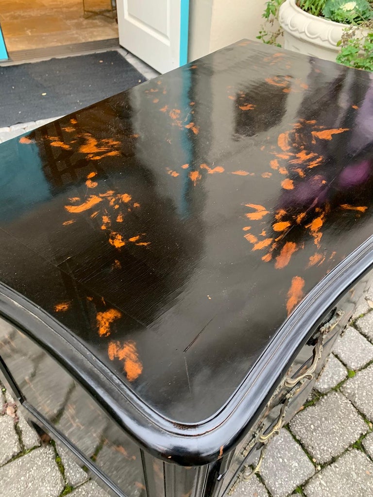 Early 20th French Faux Tortoise Shell Chest at 1stDibs