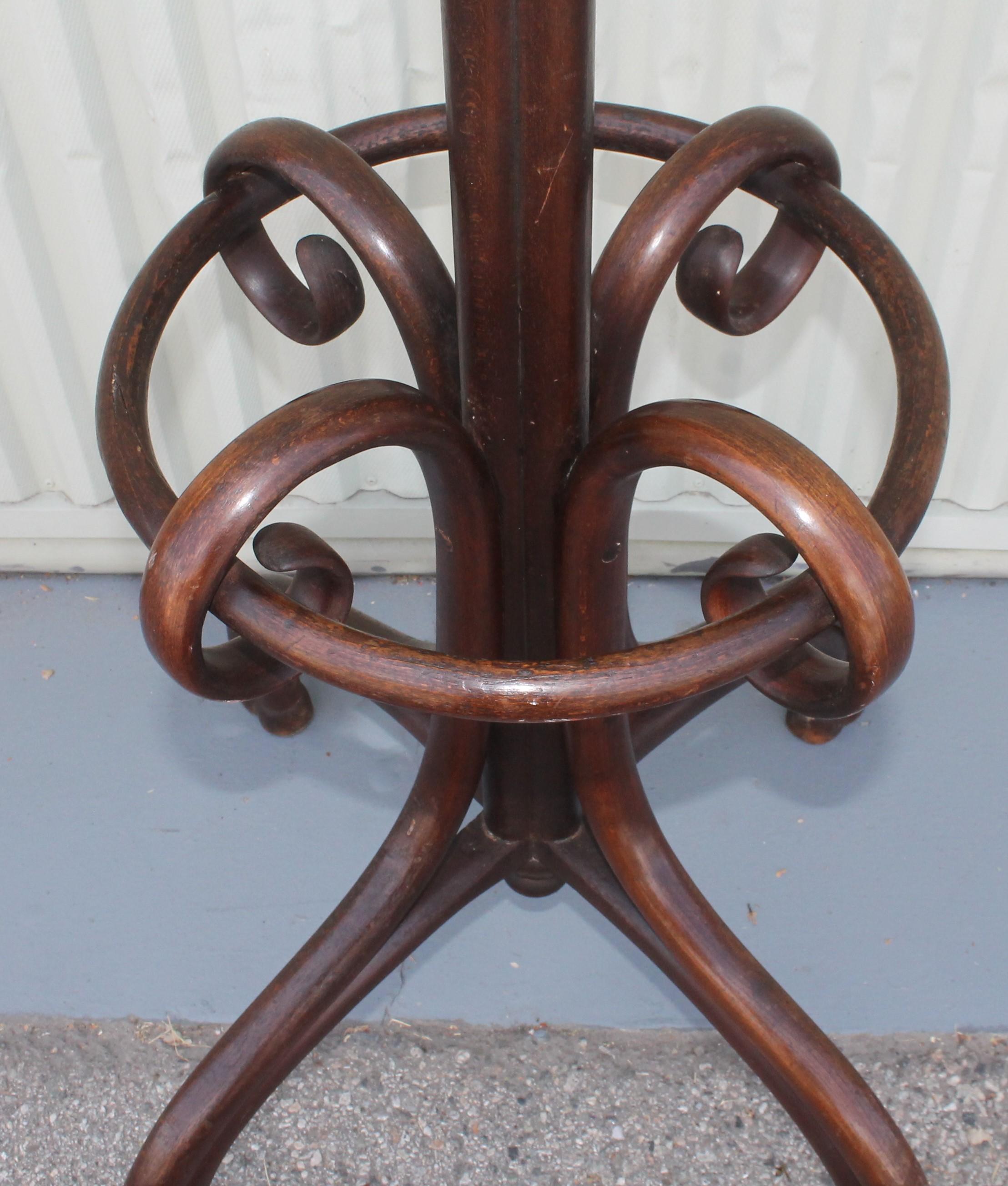 Early 20th Century Bentwood Hat and Coat Rack at 1stDibs