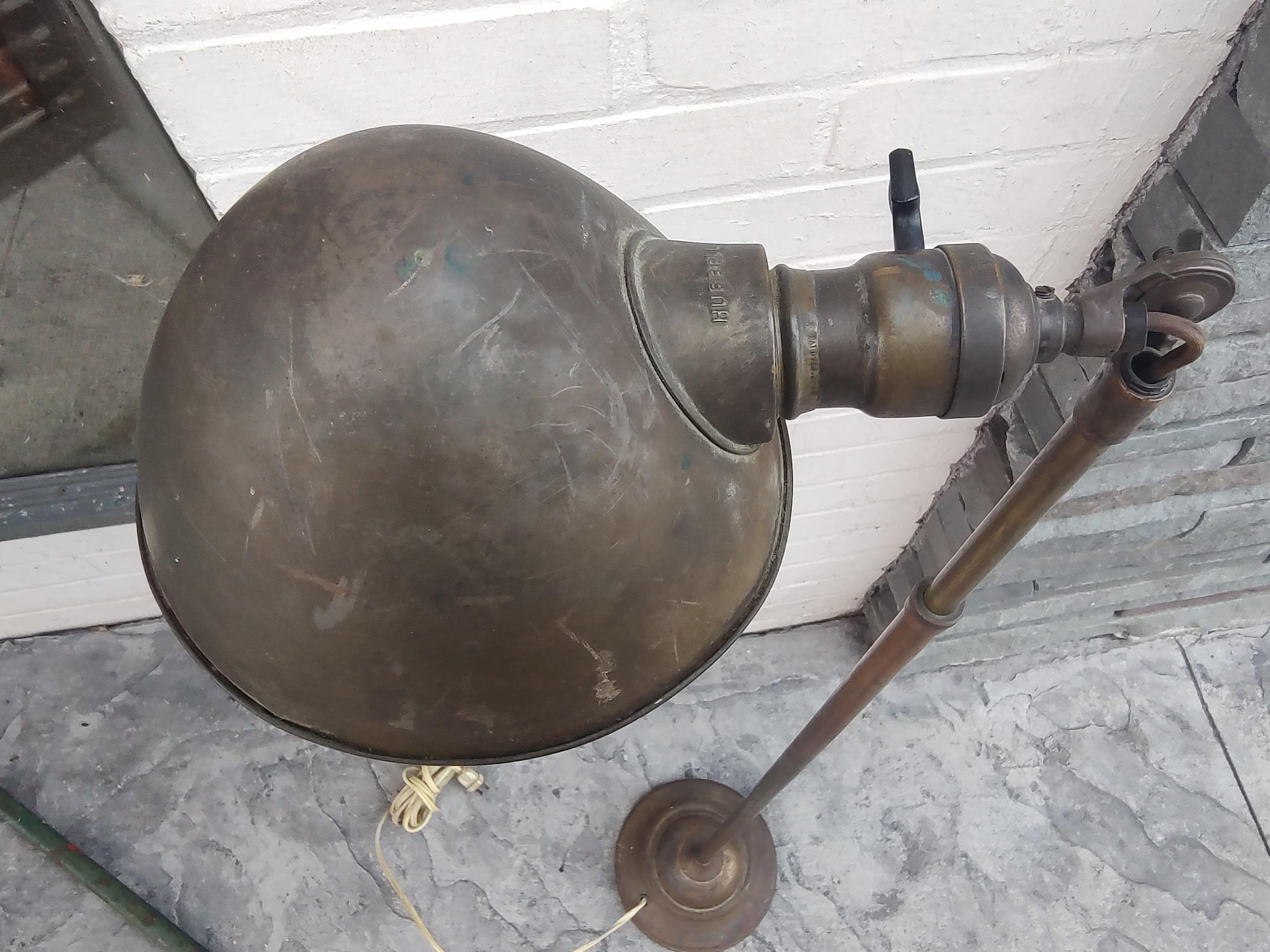 Early 20th Century Industrial Pharmacy Task Lamp by O. C. White and Co ...