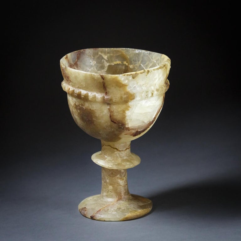 Early Alabaster Mass Chalice, Eastern Roman Empire, circa 3rd - 5th ...