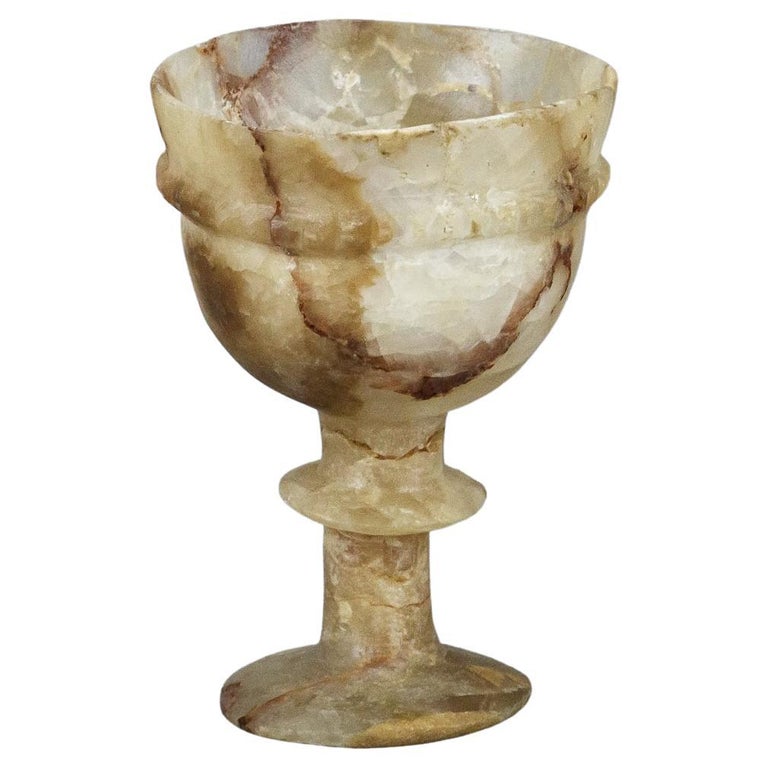Early Alabaster Mass Chalice, Eastern Roman Empire, circa 3rd - 5th ...