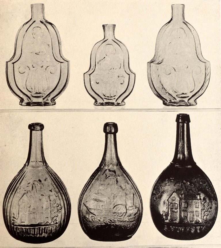 Early American Bottles and Flasks and Other Rare American Glass ...