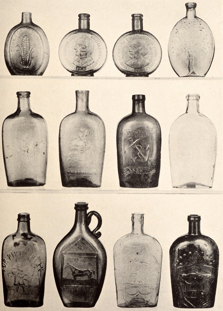 Early American Bottles and Flasks and Other Rare American Glass ...