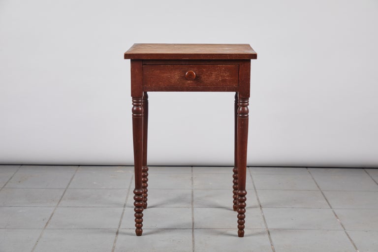 Early American Rustic Side Table at 1stDibs | early american end tables ...