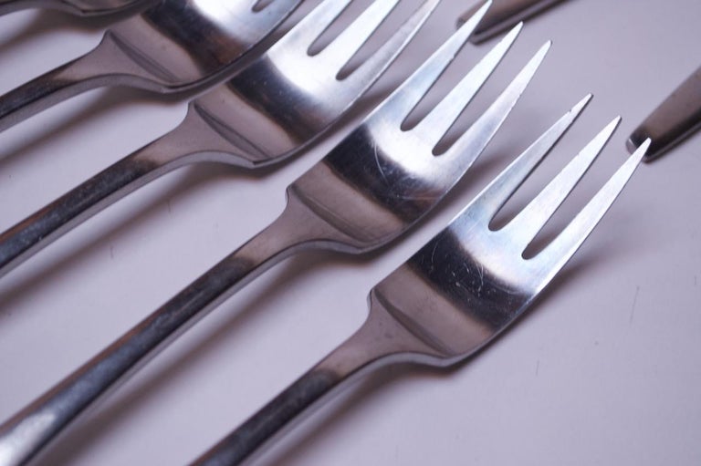 Early and Complete Dansk Finland 72-Piece 'Variation V' Flatware with ...