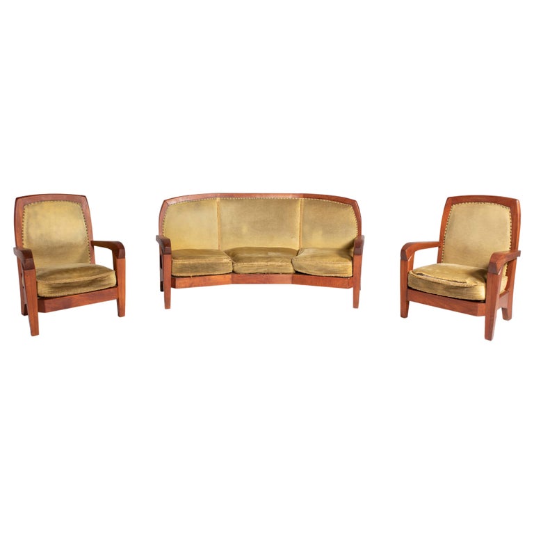 Early Anthroposophical Seating Group from the Property of Dirk Jan Metz ...