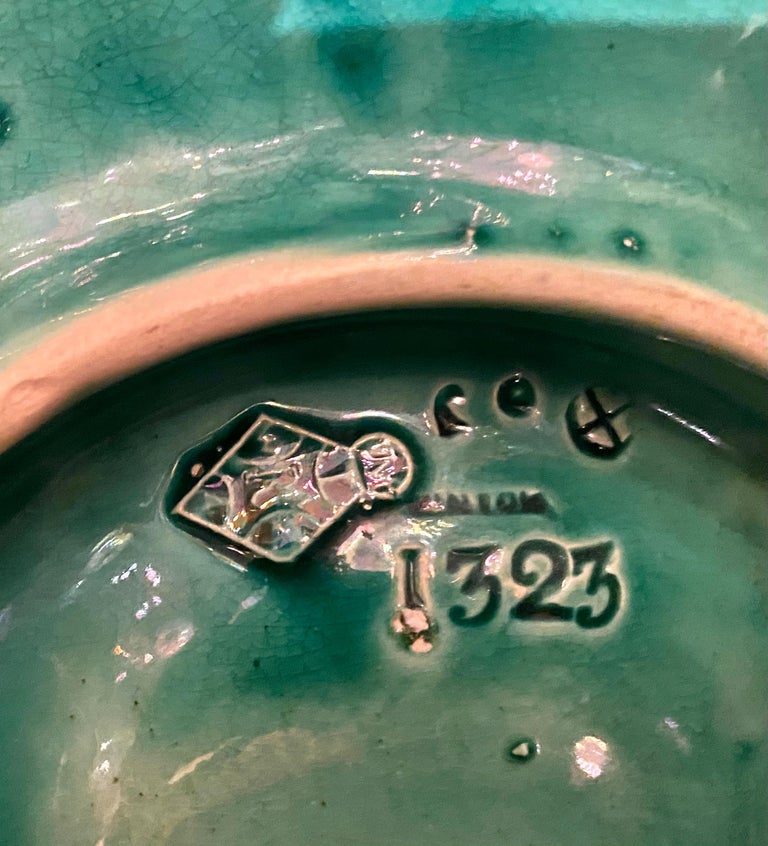 Early Antique English Minton Majolica Porcelain Oyster Plate, circa ...