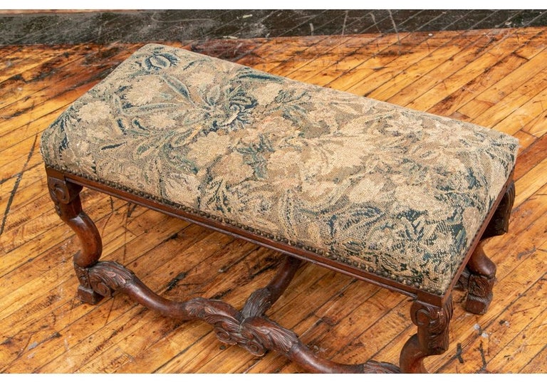 Early Antique Jacobean Style Bench at 1stDibs