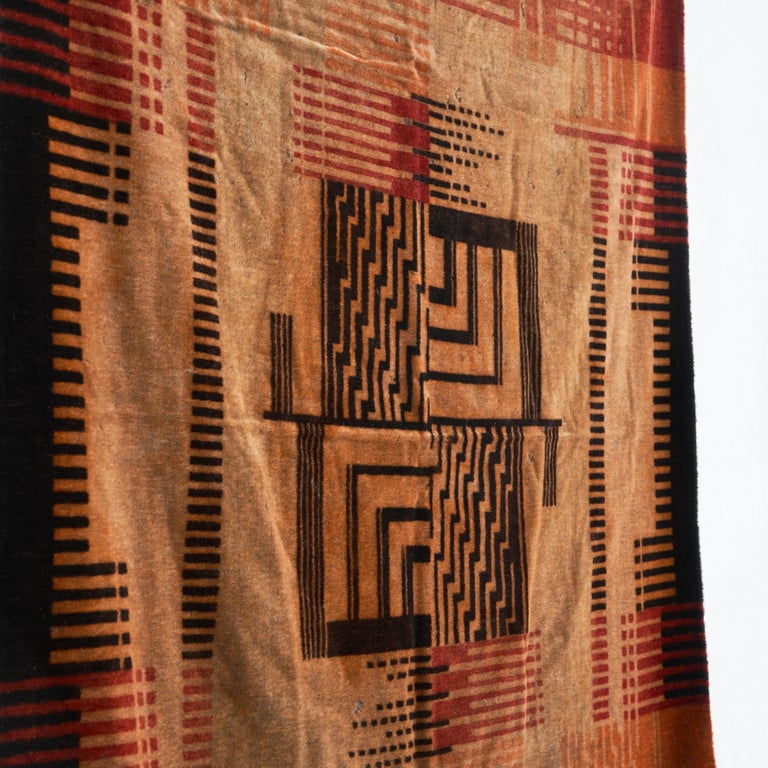 Early Art Deco Bauhaus Wool Hanging or Table Cloth For Sale at 1stDibs ...