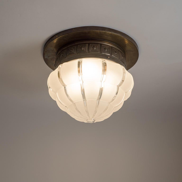 Art Deco Flush Mount