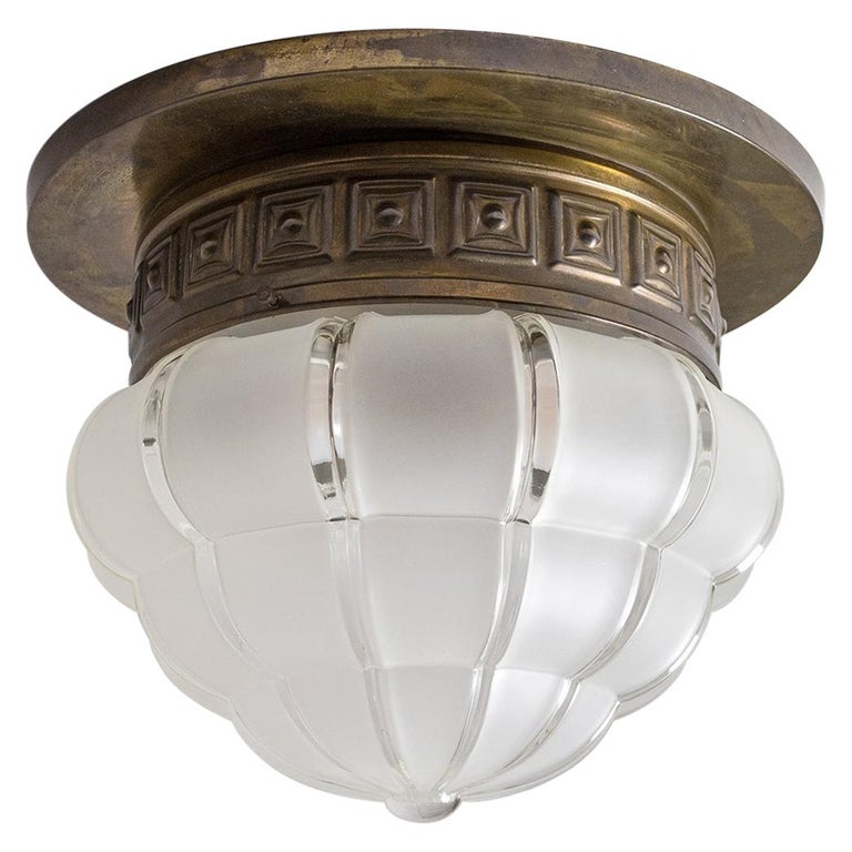 Art Deco Flush Mount
