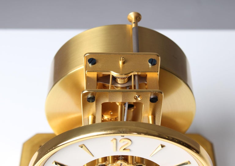 Early ATMOS II Clock from 1949, Jaeger-LeCoultre, Classic Design, White ...