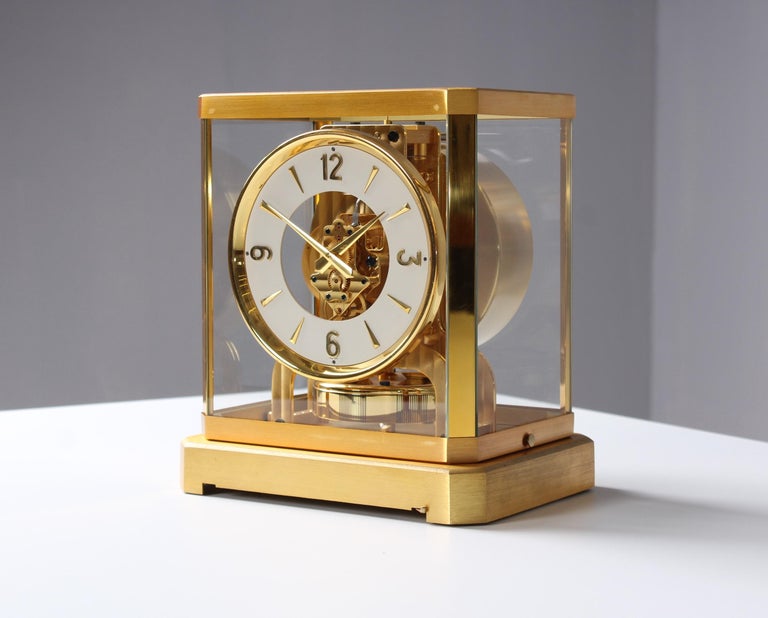 Early ATMOS II Clock from 1949, Jaeger-LeCoultre, Classic Design, White ...