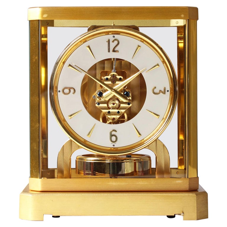 Early ATMOS II Clock from 1949, Jaeger-LeCoultre, Classic Design, White ...