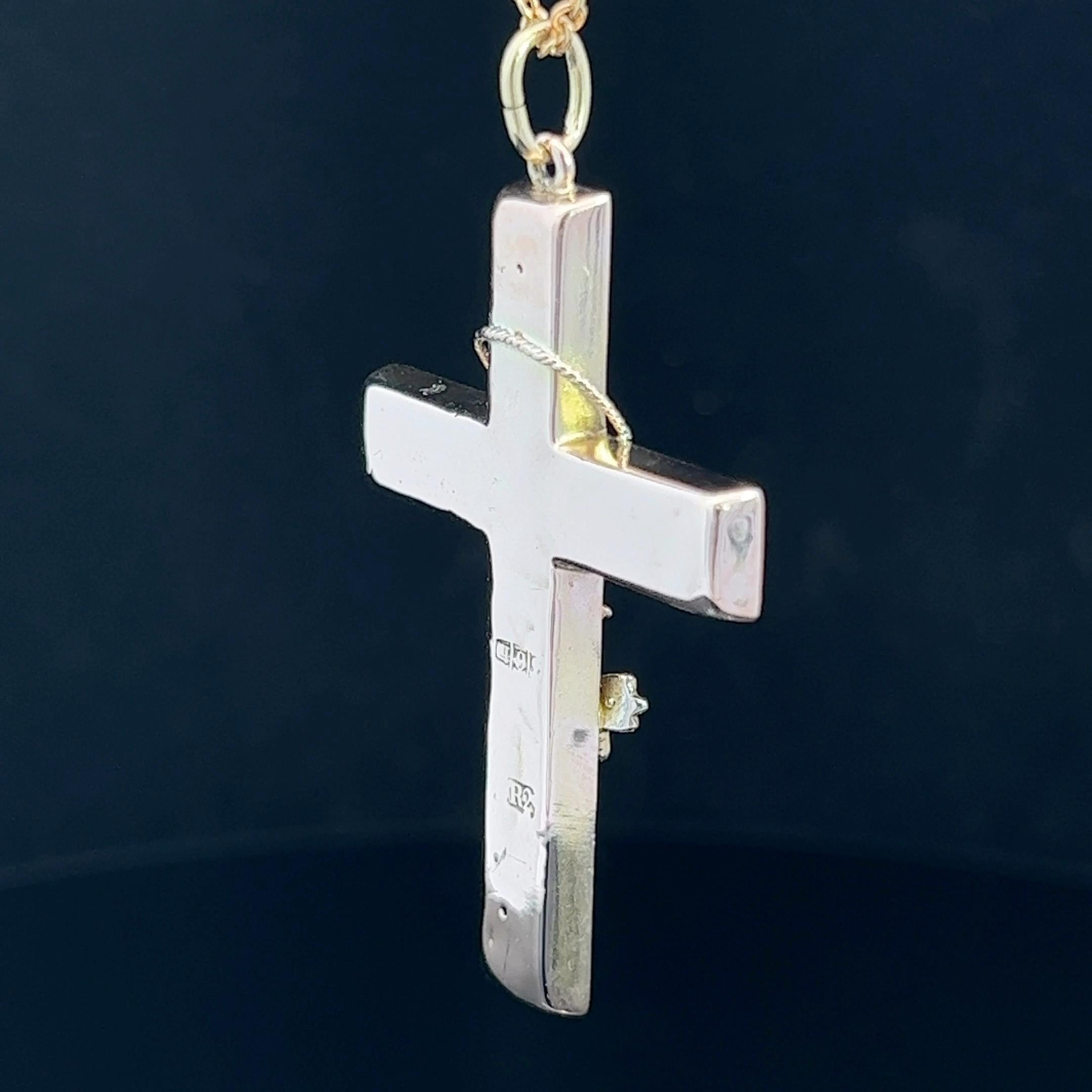 Early Australian Gold Cross set with Seed Pearls Circa 1900 For Sale at ...
