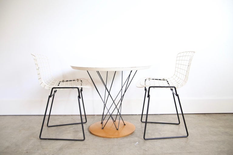 Early Bertoia for Knoll Childs Table and Chair Set at 1stDibs