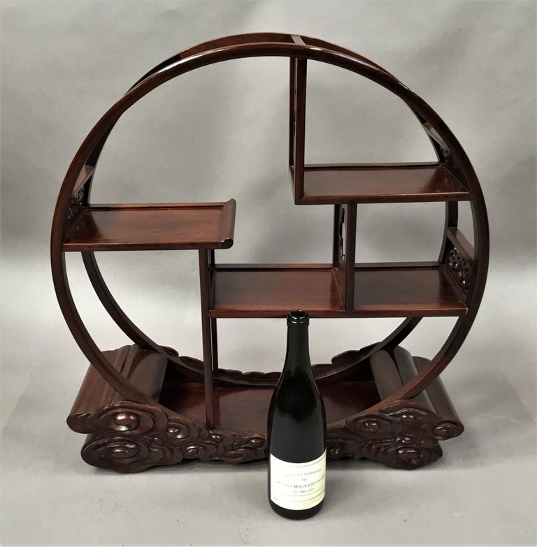 Early 20th Century Chinese Hongmu Display Stand For Sale at 1stDibs