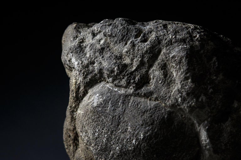 Early Carved Stone Head For Sale at 1stDibs