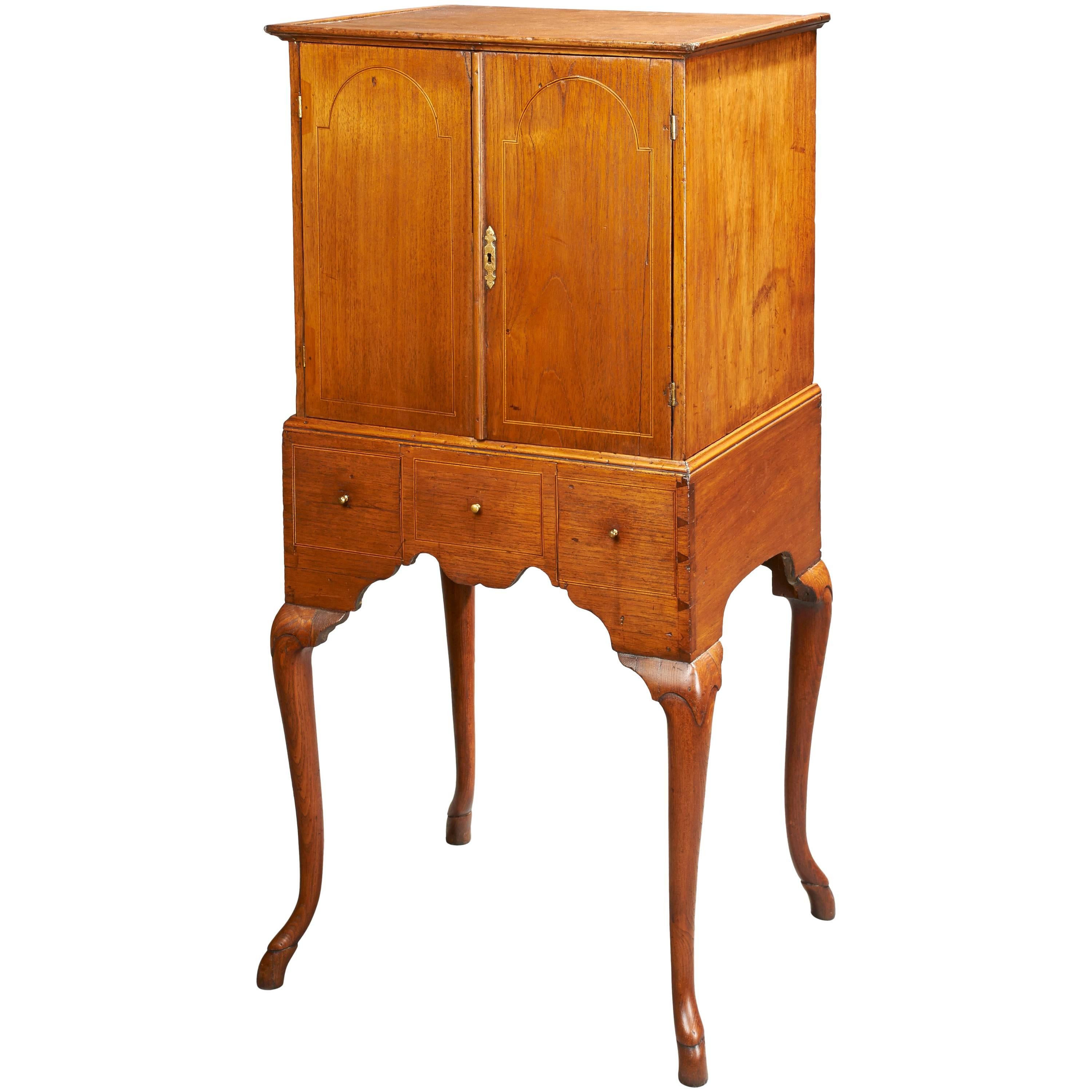 Early Cedrella Collectors Cabinet For Sale at 1stDibs