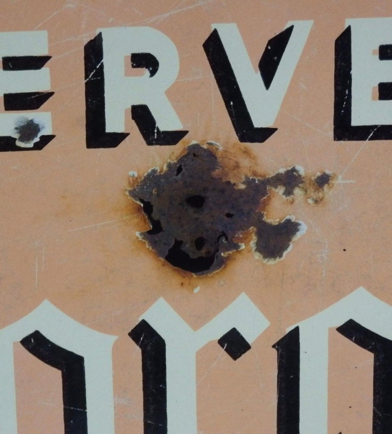 Early Corona Beer Porcelain Advertising Sign For Sale at 1stdibs