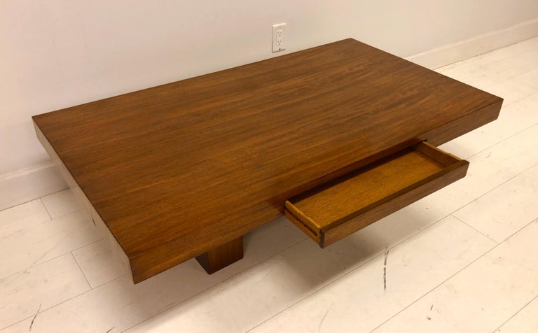 Early Dunbar Mahogany Coffee Table at 1stDibs
