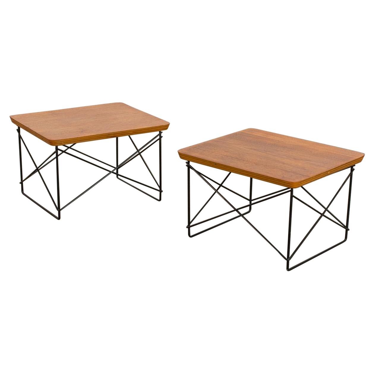 Early Eames LTR Side Tables For Sale at 1stDibs