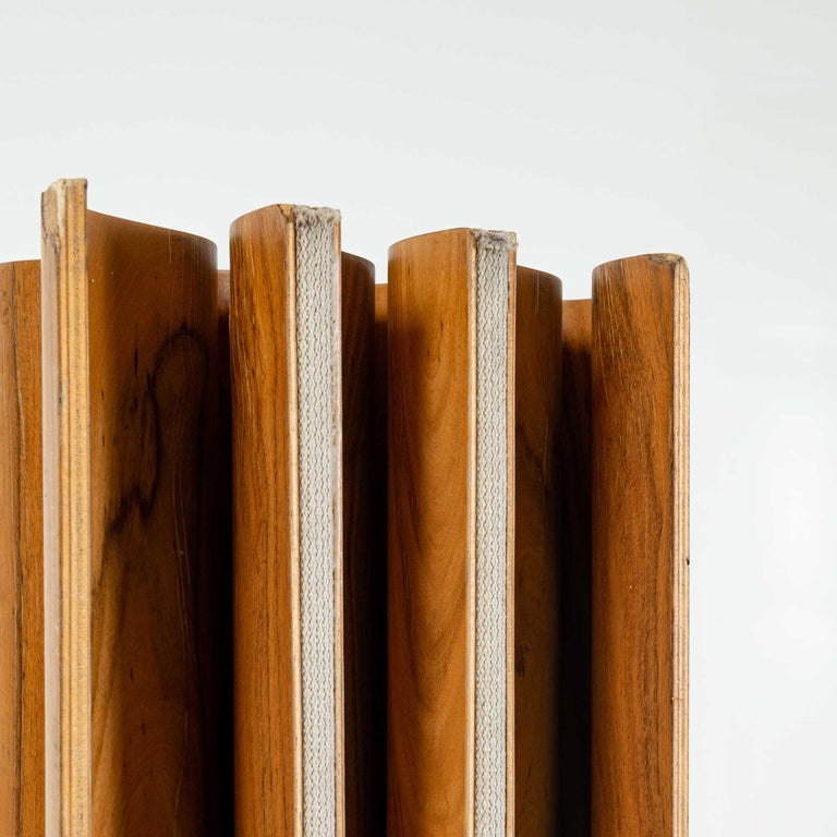 Early Eames Screen Room Divider FSW-6 Custom Order in Rosewood For Sale ...