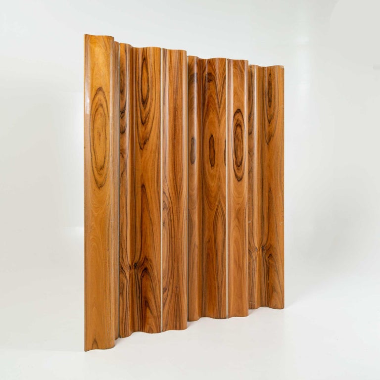 Early Eames Screen Room Divider FSW-6 Custom Order in Rosewood For Sale ...