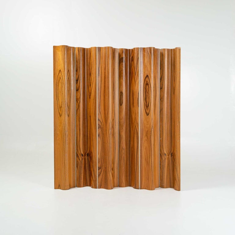 Early Eames Screen Room Divider FSW-6 Custom Order in Rosewood For Sale ...
