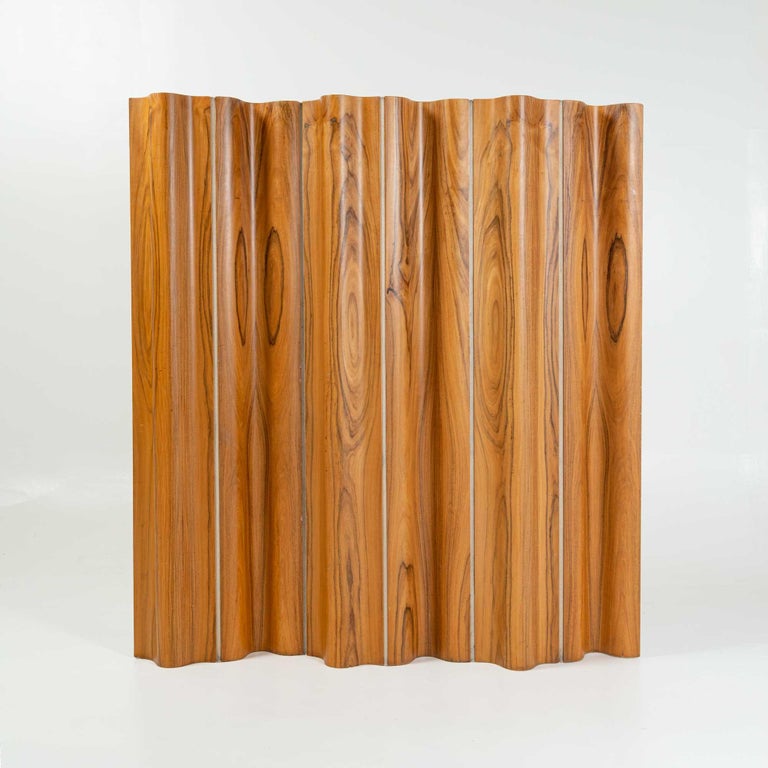 Early Eames Screen Room Divider FSW-6 Custom Order in Rosewood For Sale ...