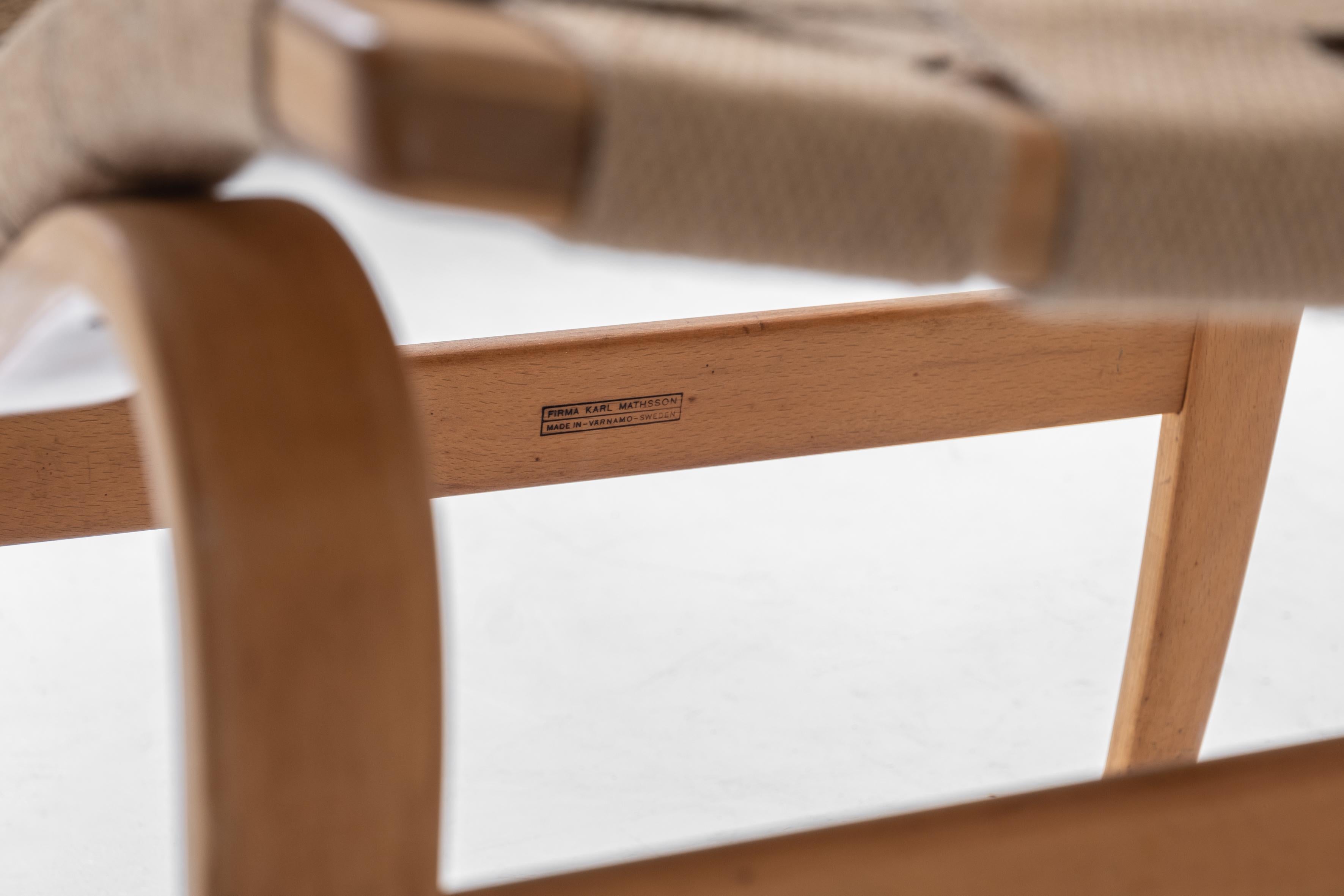 Early Edition ‘Eva’ Side Chair by Bruno Mathsson for Karl Mathsson ...