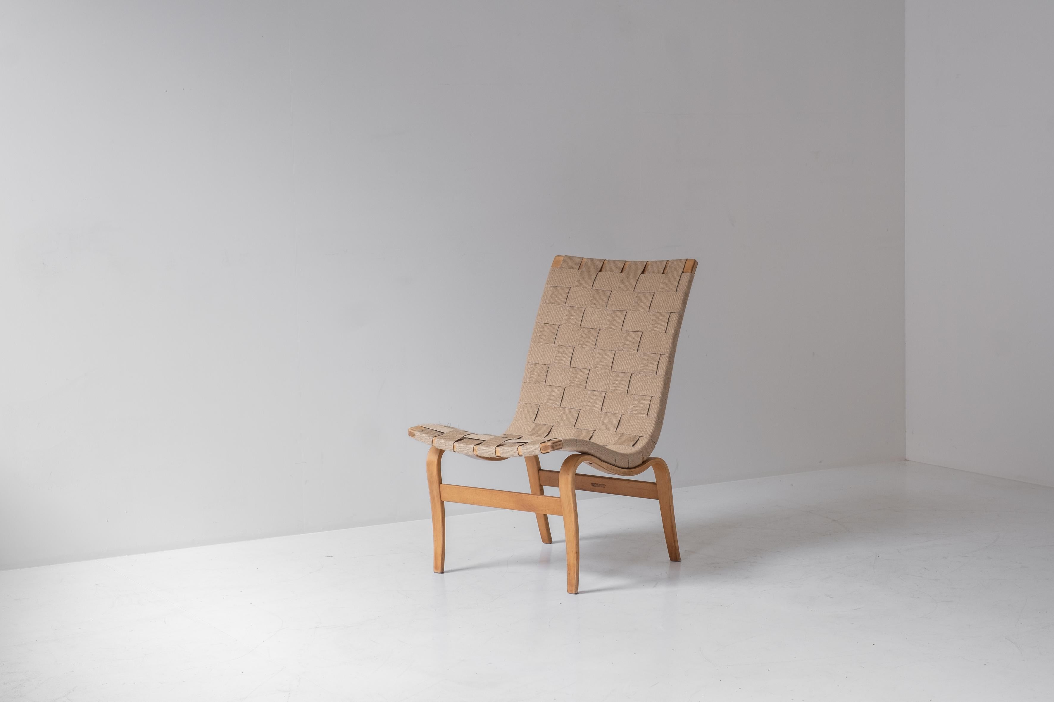 Early Edition ‘Eva’ Side Chair by Bruno Mathsson for Karl Mathsson ...
