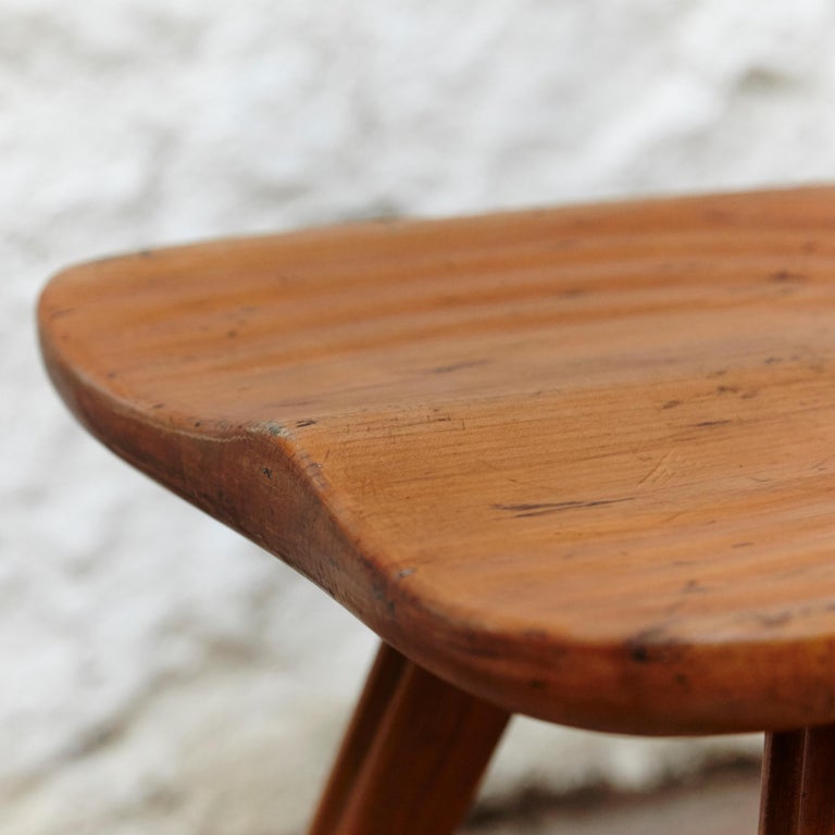 Early Edition of Carlo Mollino Fenis Wood Chair, circa 1970 at 1stDibs