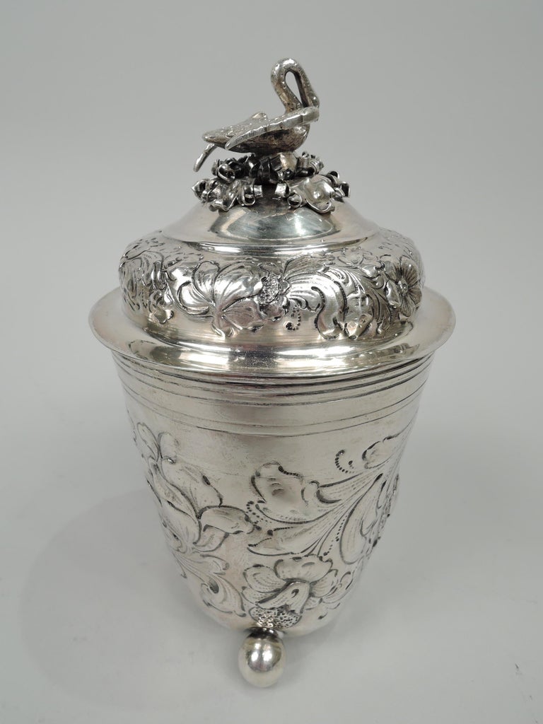 Early European Silver Covered Cup For Sale at 1stDibs