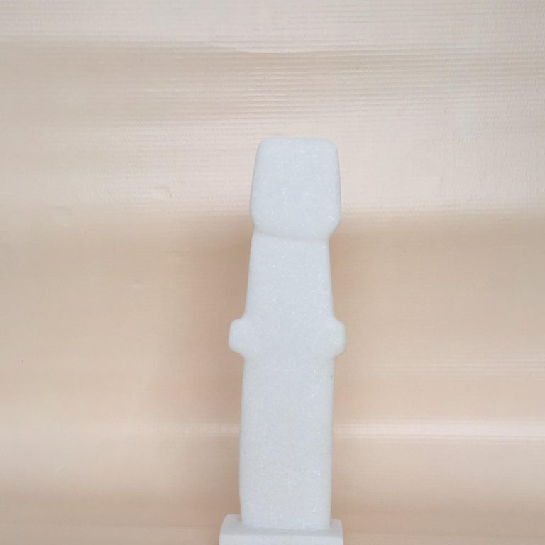 Early Figure, Marble Sculpture by Tom von Kaenel For Sale at 1stDibs