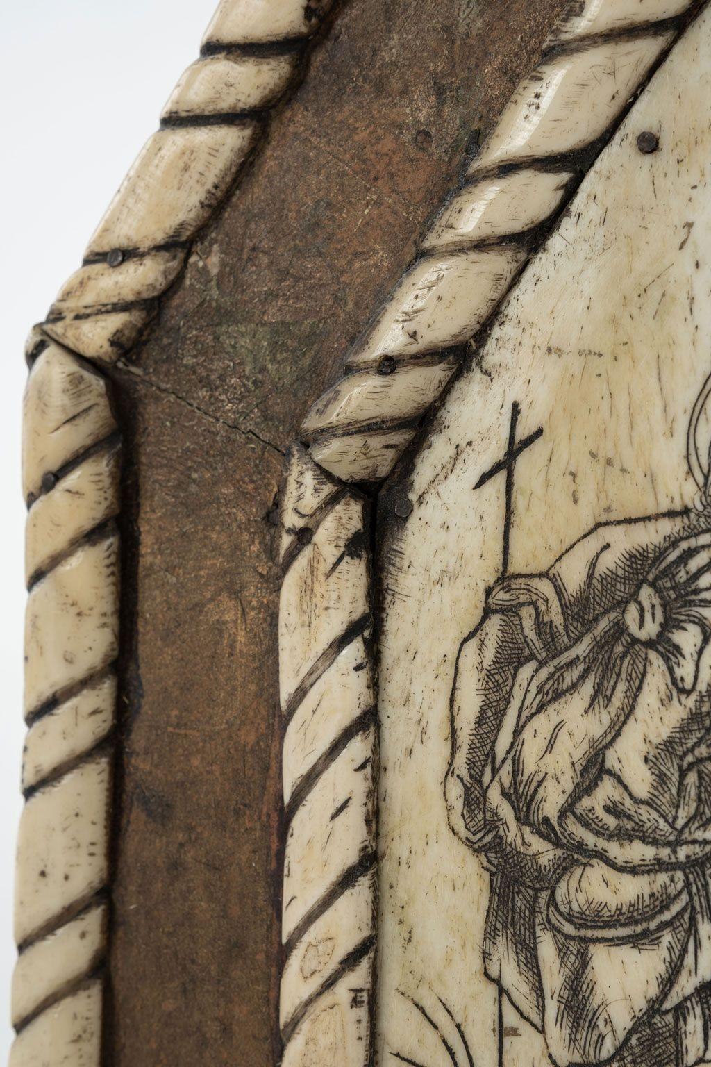 Early French Ivory Tableau For Sale at 1stDibs