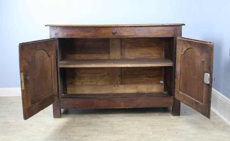 Early French Oak Buffet Base For Sale at 1stDibs