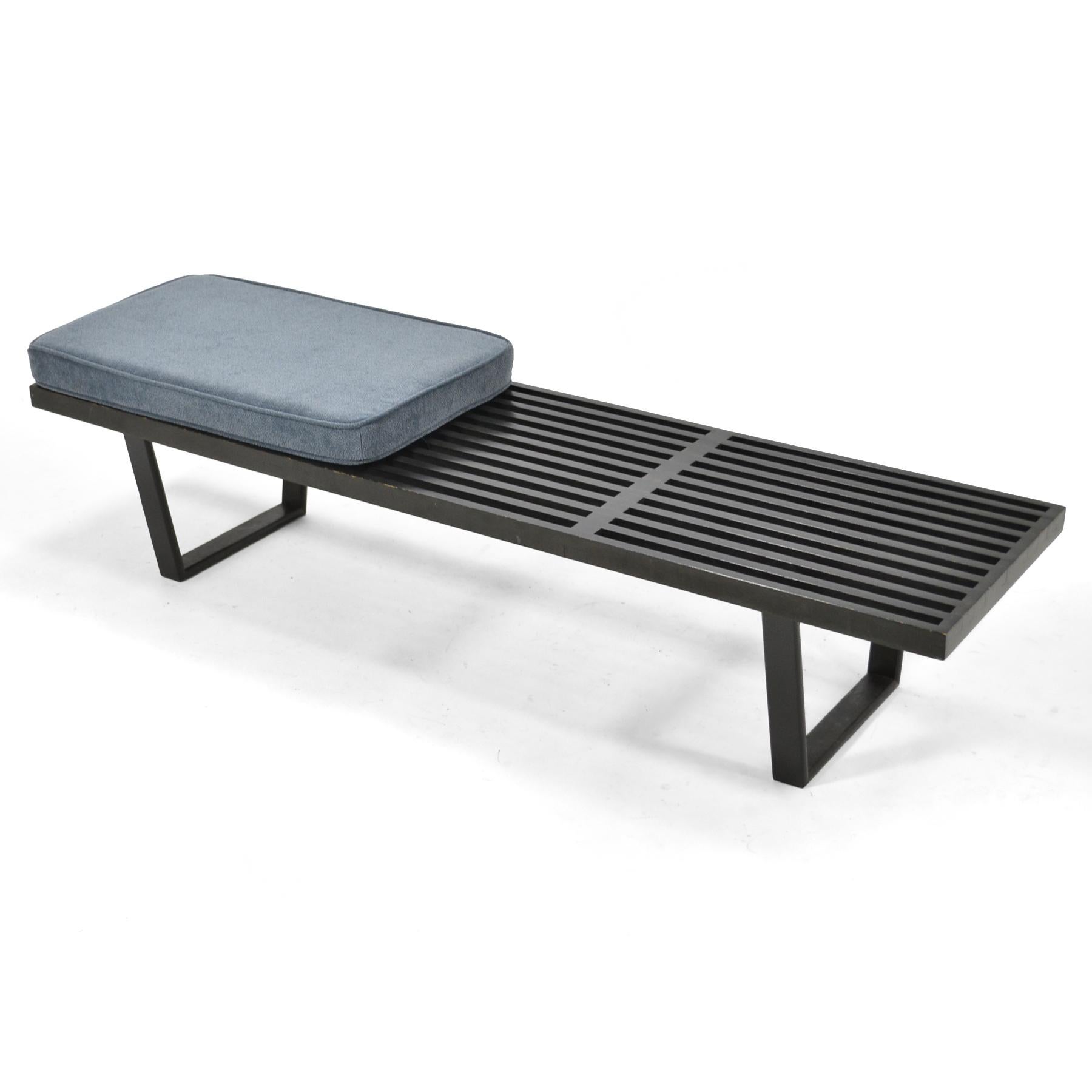 Early George Nelson Slat Platform Bench/ Table by Herman Miller at 1stDibs