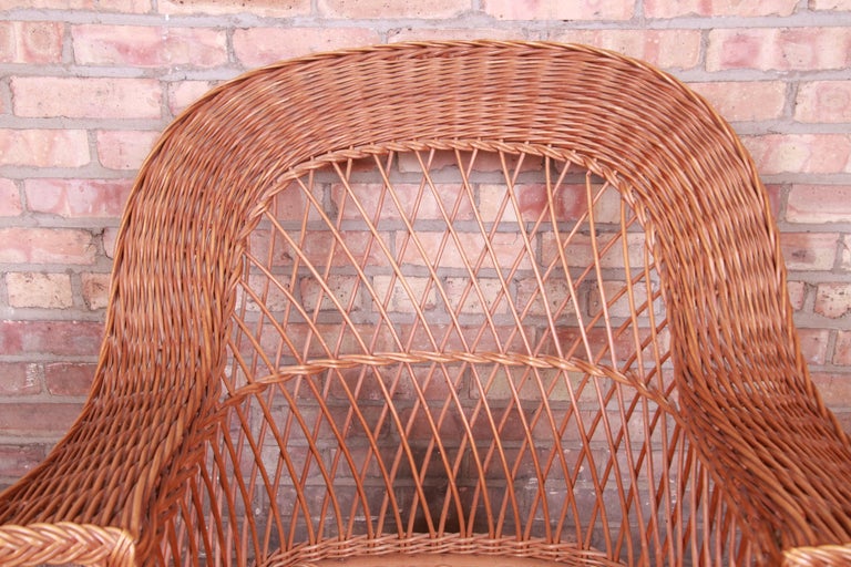 Early Gustav Stickley Willow Armchair, Circa 1904 at 1stDibs