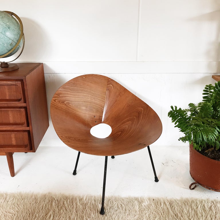 Early Iconic Kone Design Chair by Australian Post-War Design Pioneer ...